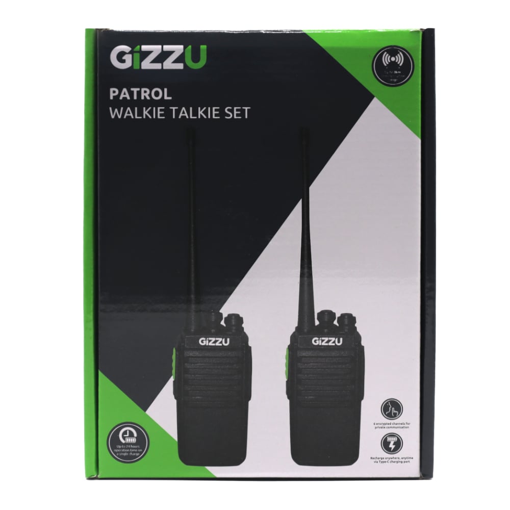 Gizzu Patrol Walkie Talkie Set - MG TECHNOLOGIES